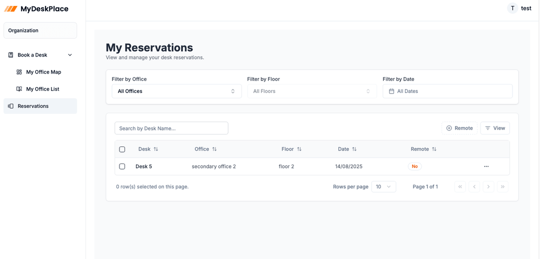 Mydeskplace | Your Modern Office Management Solution